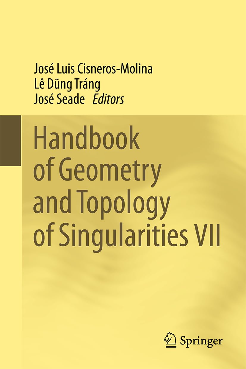 Amazon.com: Handbook of Geometry and Topology of Singularities VII ...