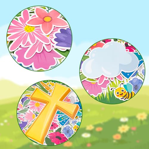 Snapklik.com : Easter Spring God Cutouts - 117Pcs Spring Gods Love Help ...