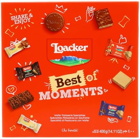 Amazon.com: Loacker Classic Lemon Wafers - Premium Crispy Wafer Cookies ...