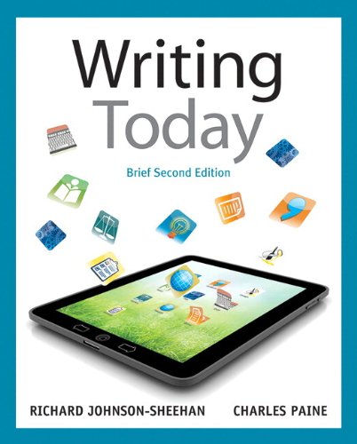 Amazon.com: Writing Today, Brief Edition, with MyWritingLab with eText ...