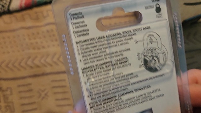 Watch Master lock for lockers and bike lock on Amazon Live