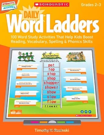 Daily Word Ladders Gr. 2-3: 100 Word Study Activities That Help Kids ...