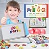 Amazon.com: 291Pcs ABC Magnets Board Magnetic Letters Numbers and ...