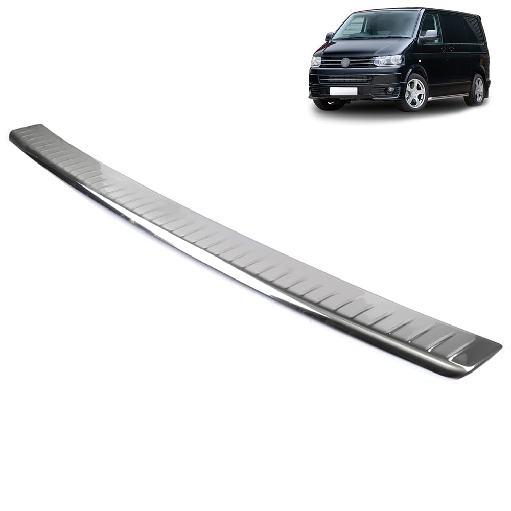 ROBUST Chrome Rear Bumper Protector Cover Scratch Step Guard Stainless ...