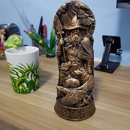 Snapklik.com : Kouta Norse God Statue Figurine Idol, Odin, Thor, Loki ...