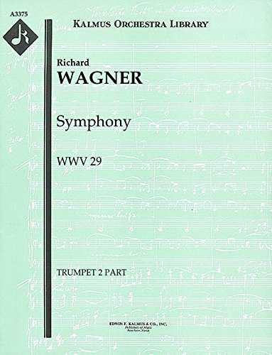 Amazon.com: Symphony, WWV 29: Trumpet 2 part (Qty 2) [A3375]: Richard ...