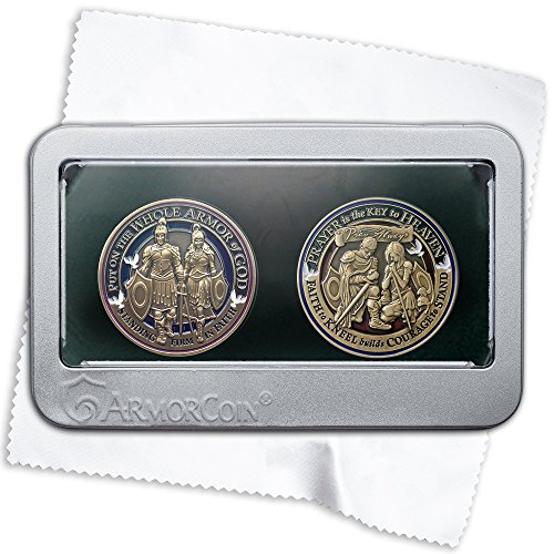 Armor of God Challenge Coin and Prayer Challenge Coin in - Want It All