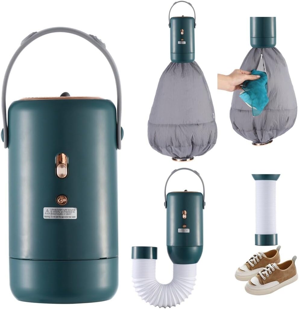 Amazon.com: Mini Portable Clothes Dryer, Small Hanging Drying Machine ...