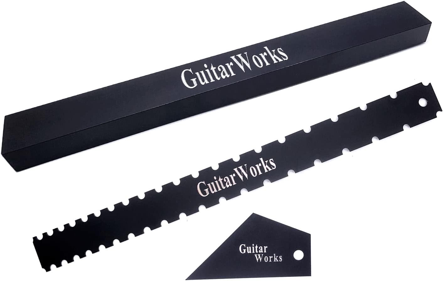 Amazon.com: TUOREN Fret Leveling Tools 3pcs Including Fret Rocker Fret ...