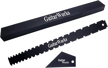 Amazon.com: TUOREN Fret Leveling Tools 3pcs Including Fret Rocker Fret ...