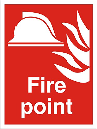 Seco Fire Helmet, Fire & Fire Point Sign, 400mm x 600mm – 3mm Foam PVC ...