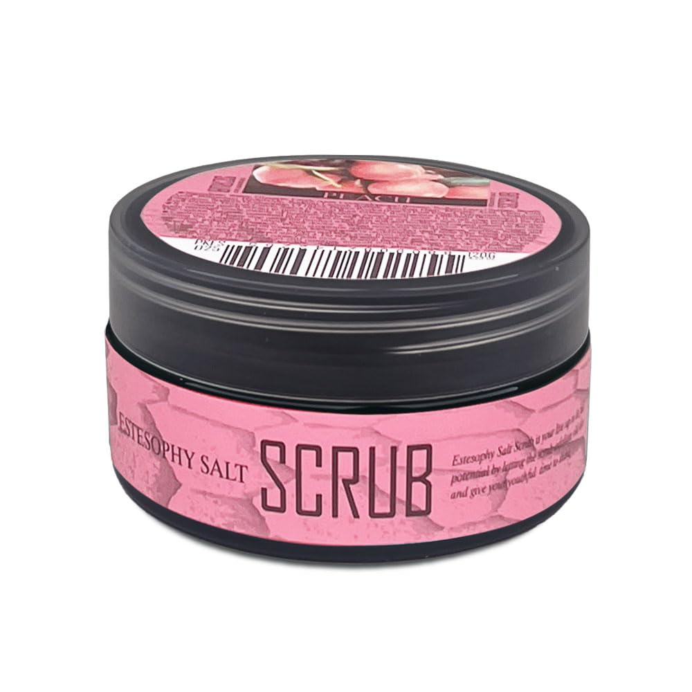 Snapklik.com : Estesophy Salt ScrubPeach Korean Salt Body Scrub, Salt ...