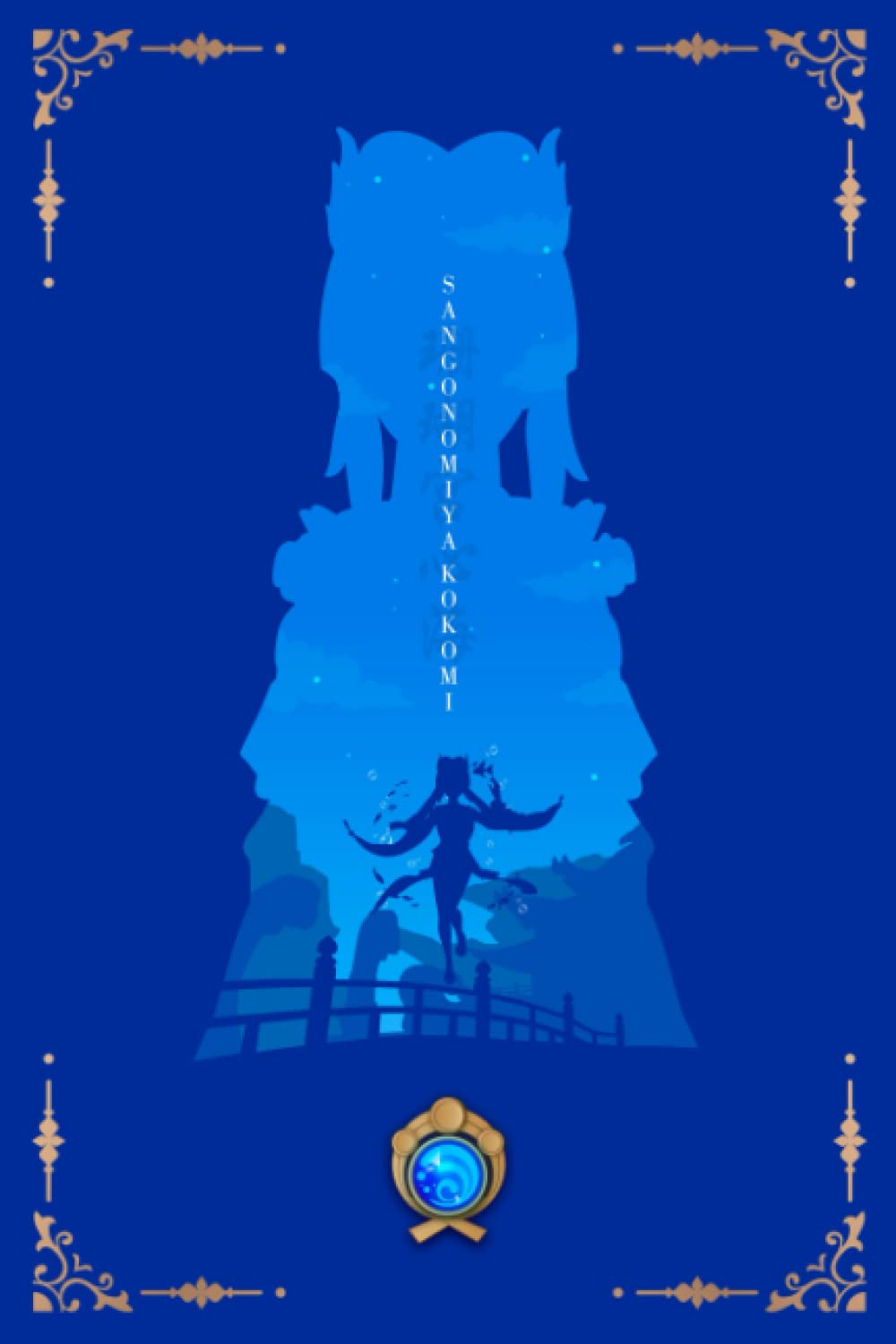 Buy Genshin Impact Kokomi : Kokomi Genshin Impact Anime, Minimalist ...