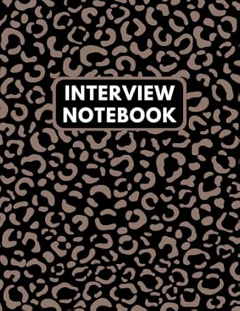 INTERVIEW NOTEBOOK: Stylish Candidate Tracker Book. Elegant HR Handbook ...