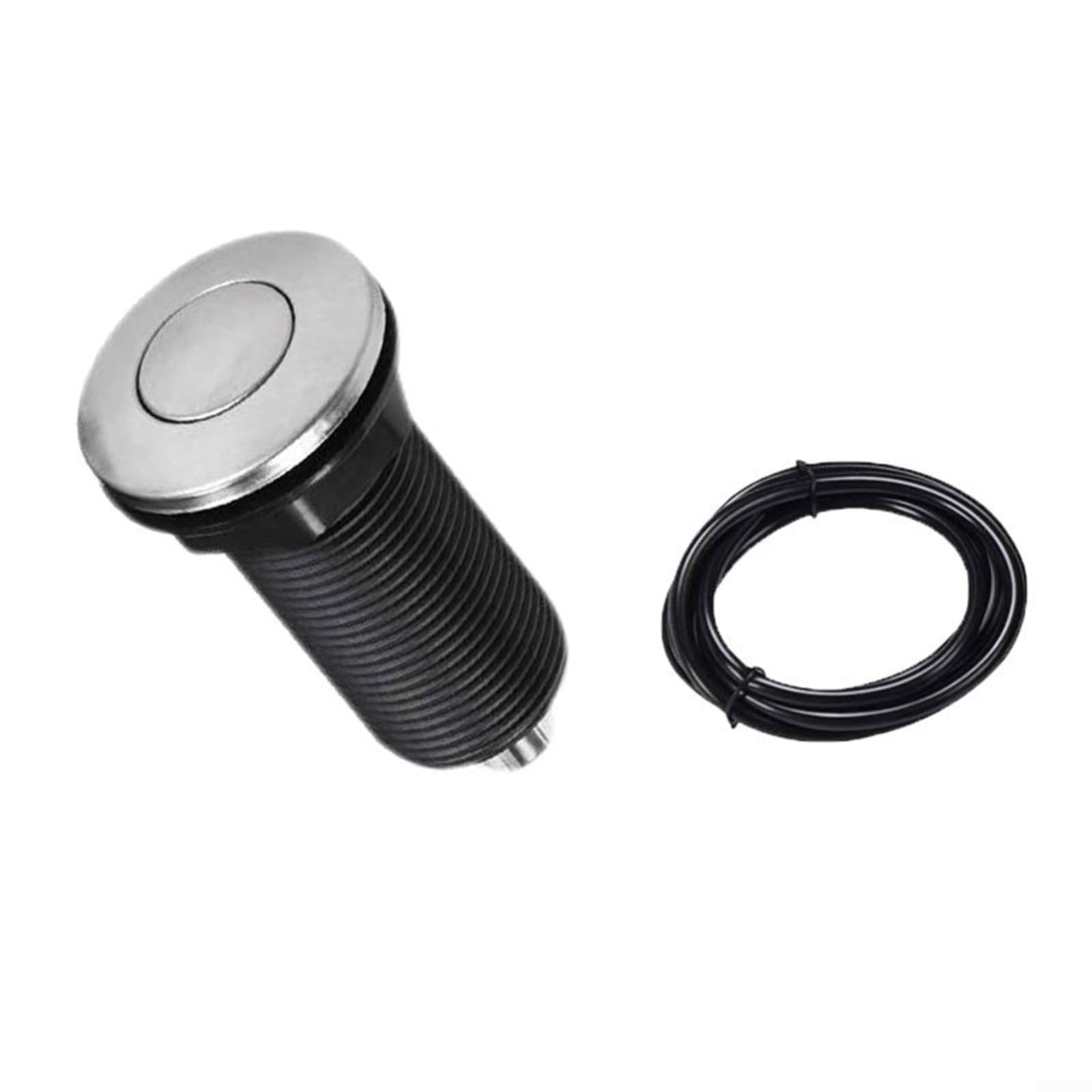 Alanmoship Air Switch Push Button Toilet Flush Replacement Metal ...