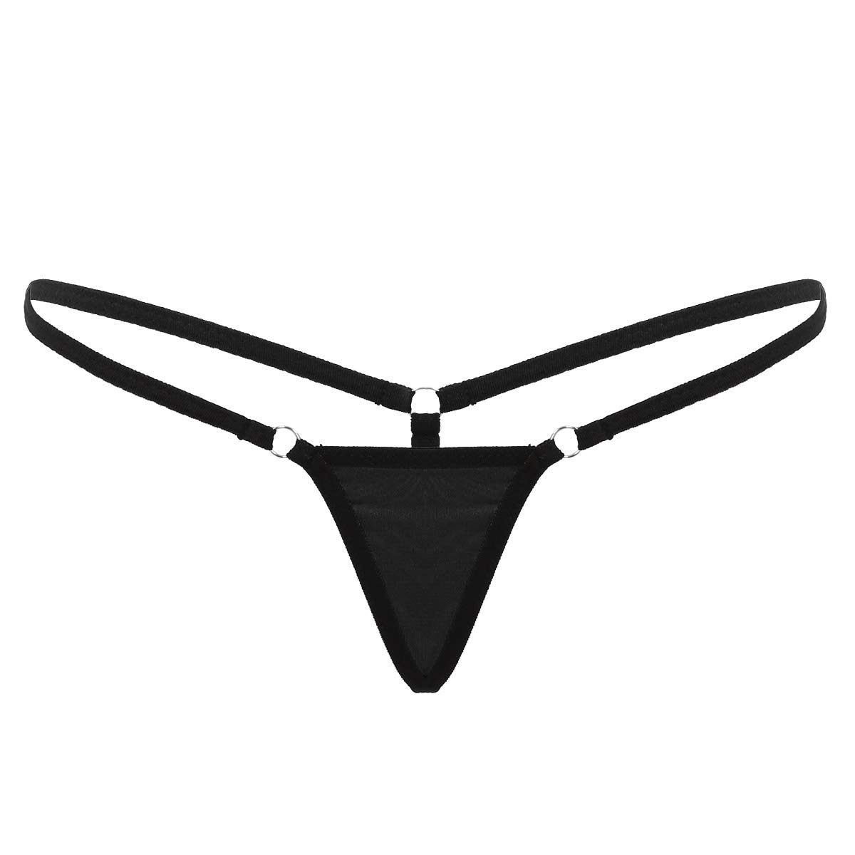 Buy Sexy Women's Super Low Rise G-String Thong Micro Mini Bottom T Back ...