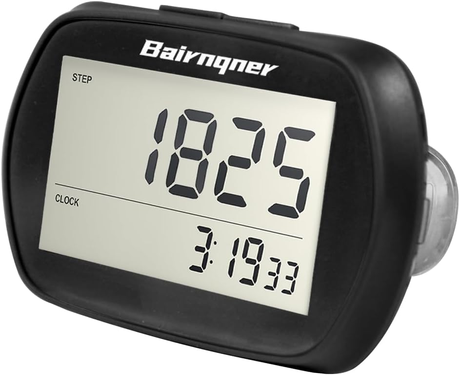 Amazon.com: 3D Pedometer for Walking, Simple Step Counter for Walking ...
