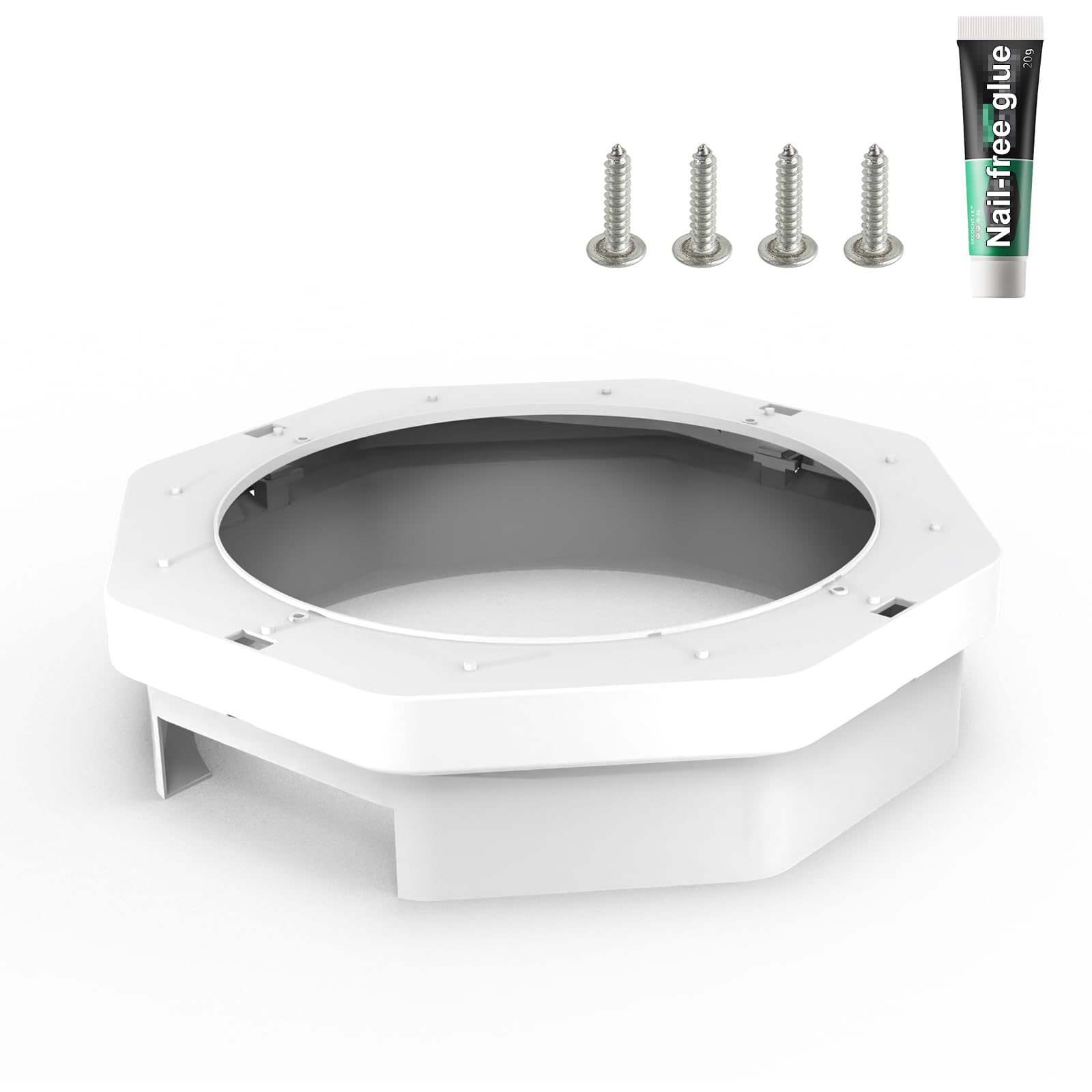 Plastic Plate Dispenser | 9-Inch Paper Plate Holder | Ideal for Compact ...