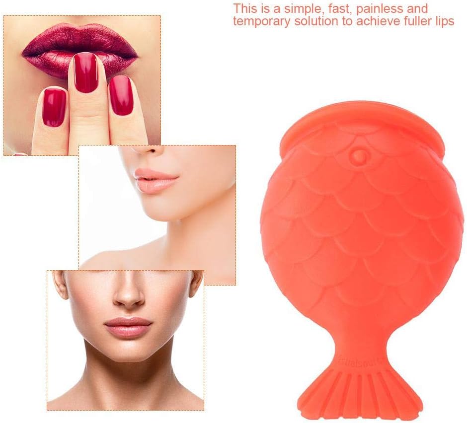 Lips Enhancer, Women Portable Fish-Shaped Lip Plumper Enhancer Device ...