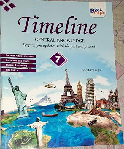 Book Magic Timeline A Book of GENERAL KNOWLEDGE for Class 7 ...