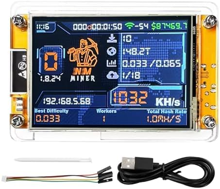 Amazon.com: Bitcoin Miner NMMiner ESP-WROOM-32 ESP32 Development Board ...