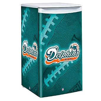 NFL Miami Dolphins Counter Top Refrigerator : Amazon.in: Home & Kitchen