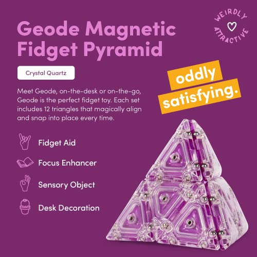 Snapklik.com : Speks Geode Pyramid 12-Piece Building Set