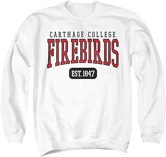 Amazon.com: LOGOVISION Carthage College Est. Date Unisex Adult Crewneck ...