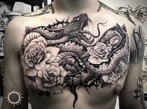 Amazon.com : Fake Dragon Sleeve Tattoo Stickers for Women Temporary ...