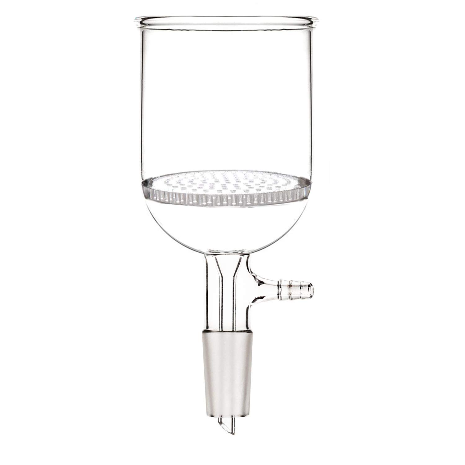 Large Pores 1000ml Glass Buchner Funnel With 90mm Pore Plate - 24/40 ...