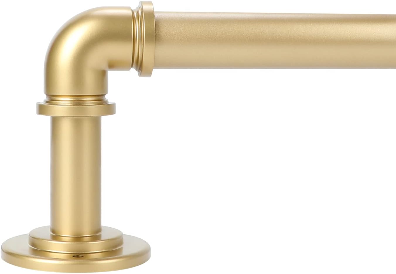 Amazon.com: VOIIY Gold Curtain Rods for Windows 18 to 45 Inch(1.5-3.75 ...
