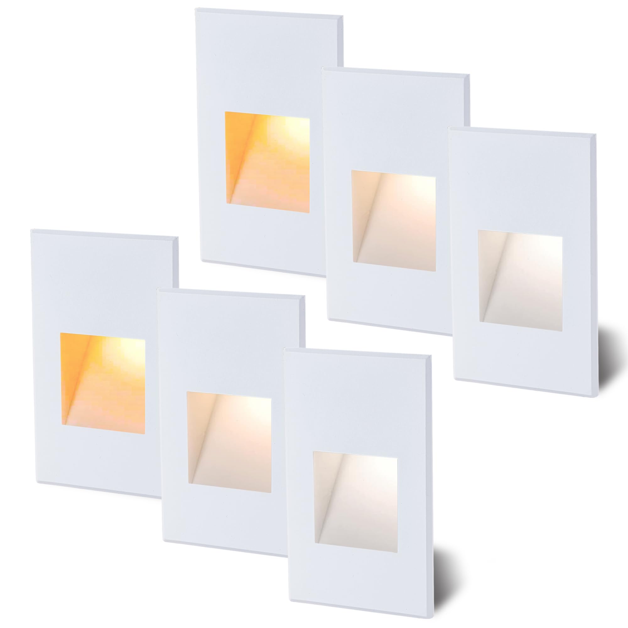 AXOTEXE Step Lights Indoor Outdoor Stair Lights 120V Dimmable 3CCT ...