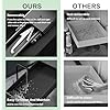 Amazon.com: ZHOHO TANT Pull Out Cabinet Organizer Fixed With Adhesive ...