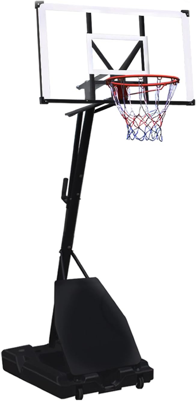 Amazon.com : Portable Basketball Hoop Outdoor with 6ft-10ft Height ...