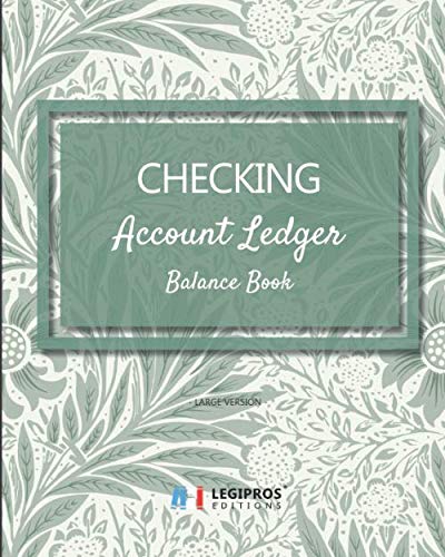Checking account ledger - balance book - Large version: v5-6 Checkbook ...