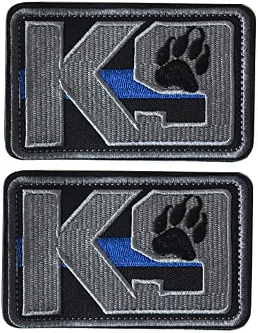 Amazon.com: Antrix 2 Pack K9 Service Dog Police Dog Army Swat Dog Patch ...
