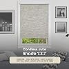 Amazon.com: Cordless Privacy Jute Window Roller Shade - 72 Inch Width ...
