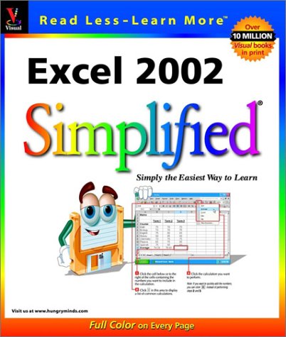 Excel 2002 Simplified (Visual from Marangraphics) : Maran, Ruth: Amazon ...