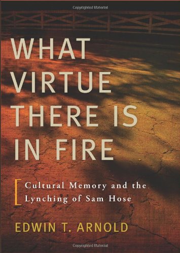 What Virtue There Is in Fire: Cultural Memory and the Lynching of Sam ...