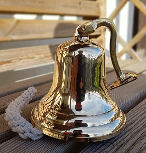 Ships Bell Pub Last Orders Bell Wall Mountable - Ideal for Pubs & Home ...