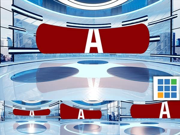 Amazon.com: vMix Virtual Studio Set Digital Backgrounds Green Screen 4K ...