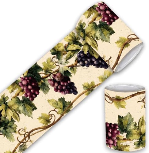 Amazon.com: CRASPIRE Grape Vine Wallpaper Border Peel and Stick ...