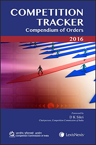 Buy Competition Tracker - Compendium of Orders 2016 Book Online at Low ...