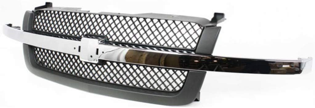 Buy For Chevy Silverado 1500/2500 Grille Assembly 2003 04 05 2006 ...