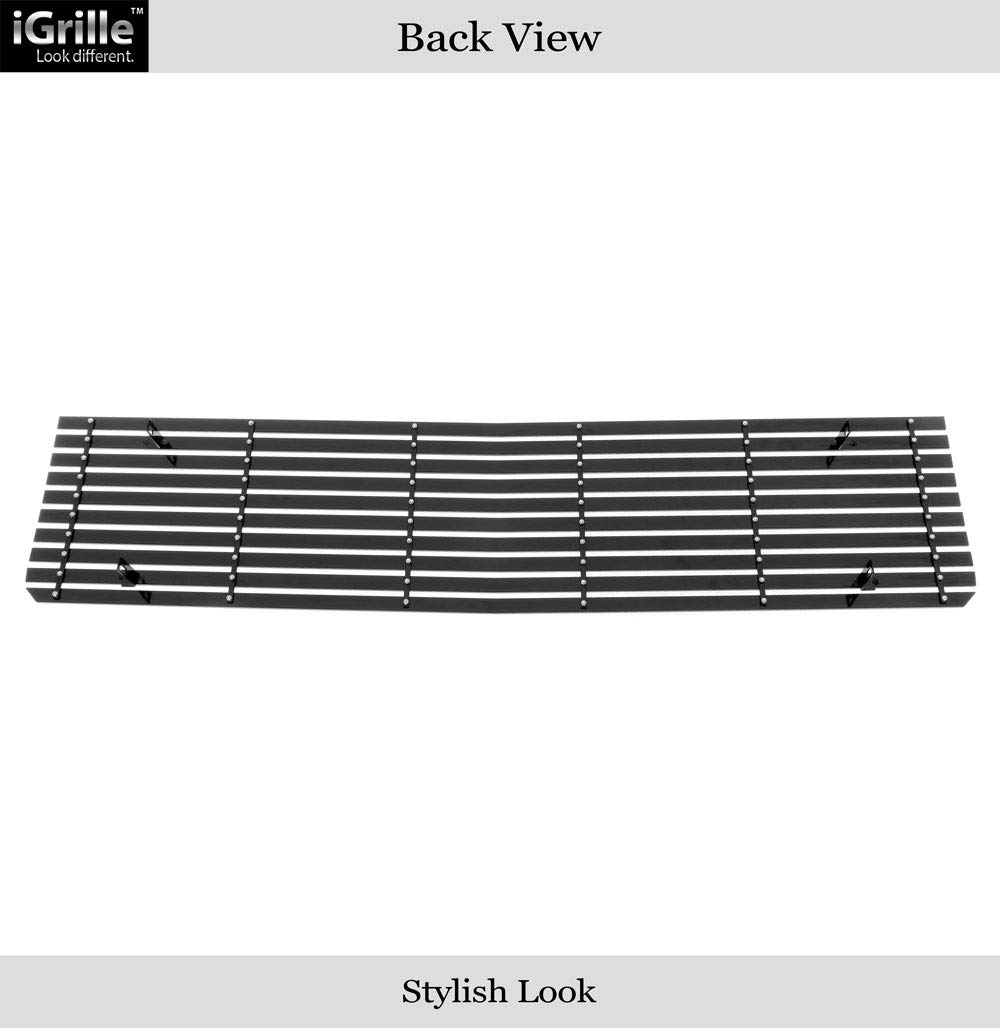 Billet Grille APS Premium 304 Stainless Steel Chrome Horizontal Grill ...