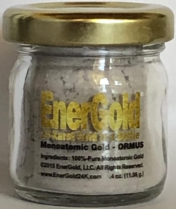 Amazon.com : EnerGold World's ONLY Pure-Gold-Based M-State Monoatomic Gold/ORMUS! No Salt, Dyes ...