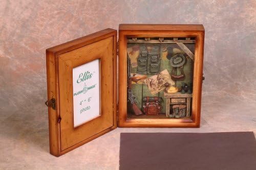 Amazon.com: Ellis Collection Hunting Shadow Box Picture Photo Frame ...