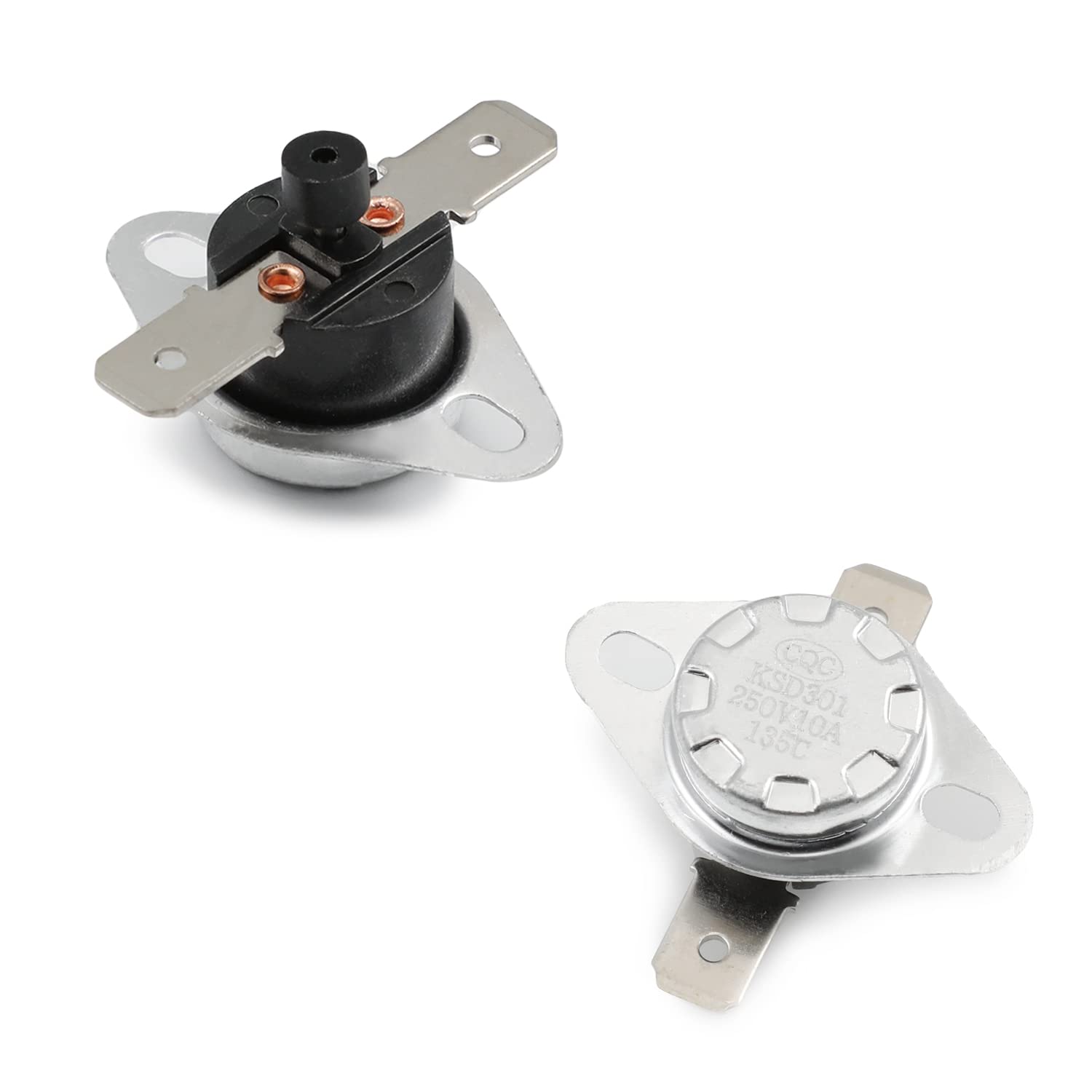 Fielect KSD301 Thermostat Temperature Control Switch,Adjust Snap Disc ...