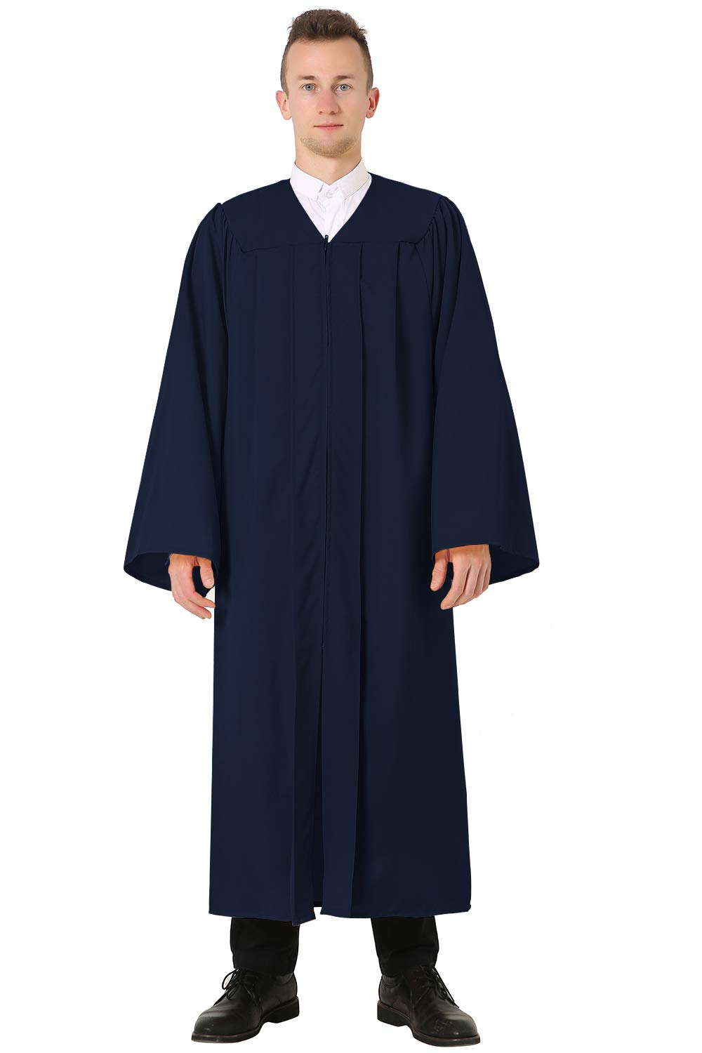 Snapklik.com : Matte Graduation Gown, Unisex Choir Robe For Church ...