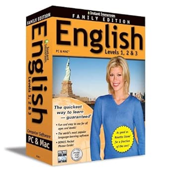 Buy Instant Immersion English Level 1-2-3: Family Edition Book Online ...